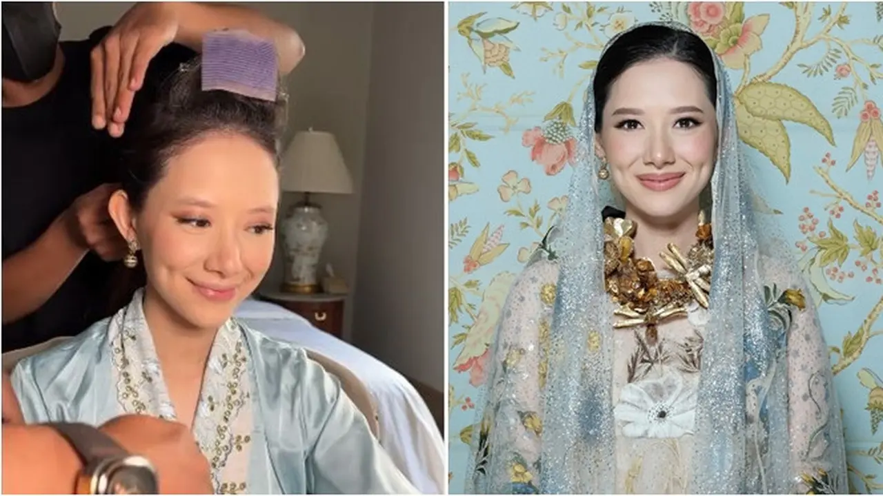 6 Potret Calon Istri Rio Haryanto di Pengajian Jelang Nikah, Tampil ...