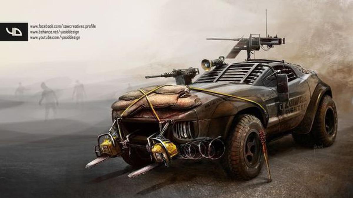 Rendering Keren Mad Max ala YasidDesign - Galeri Otosia.com