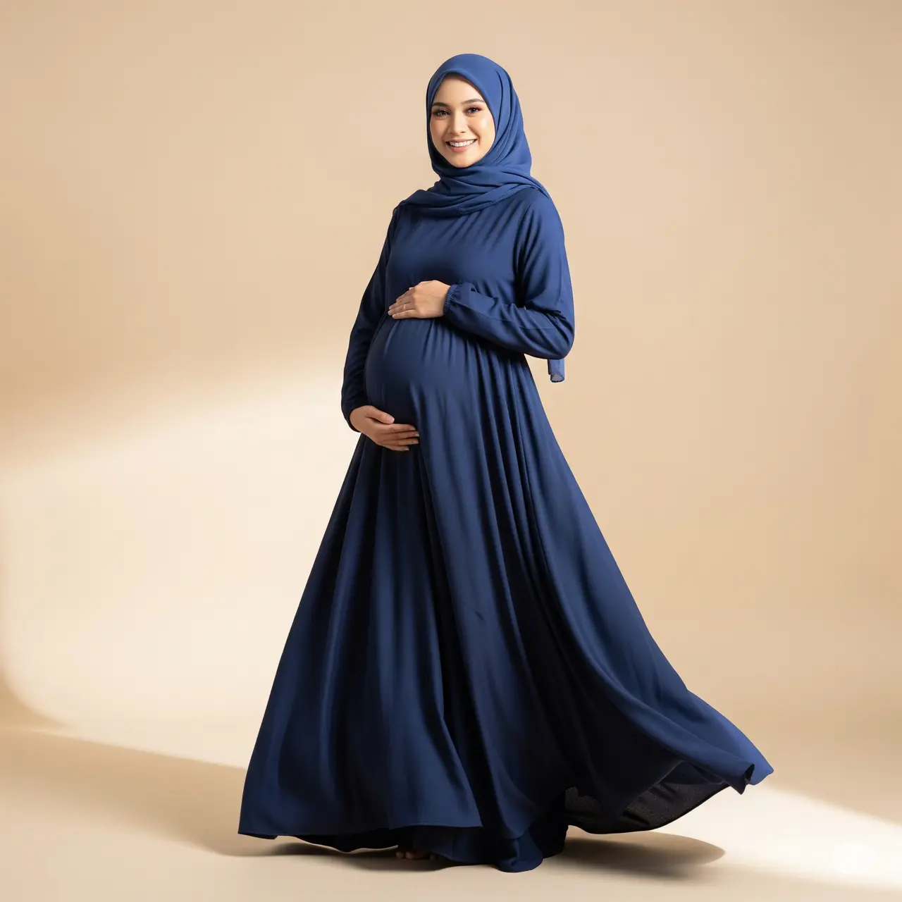 10 Outfit Ibu Hamil Hijab Populer 2025, Paduan Gaya Modern dan Nyaman ...