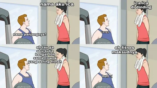 6 Meme Absurd Ajak Kenalan Ini Bikin Nyengir - Hot Liputan6.com