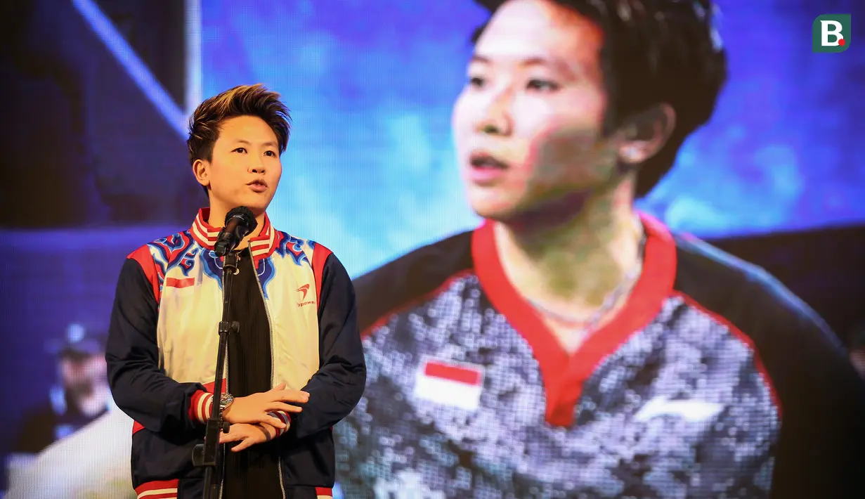 Foto: Liliyana Natsir Sah Jadi Legenda Bulu Tangkis Dunia usai Dianugerahi BWF Hall of Fame ...