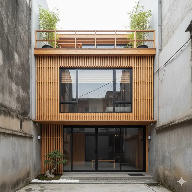 10 Inspirasi Rumah Minimalis Modern di Gang Sempit yang Tetap Elegan di ...