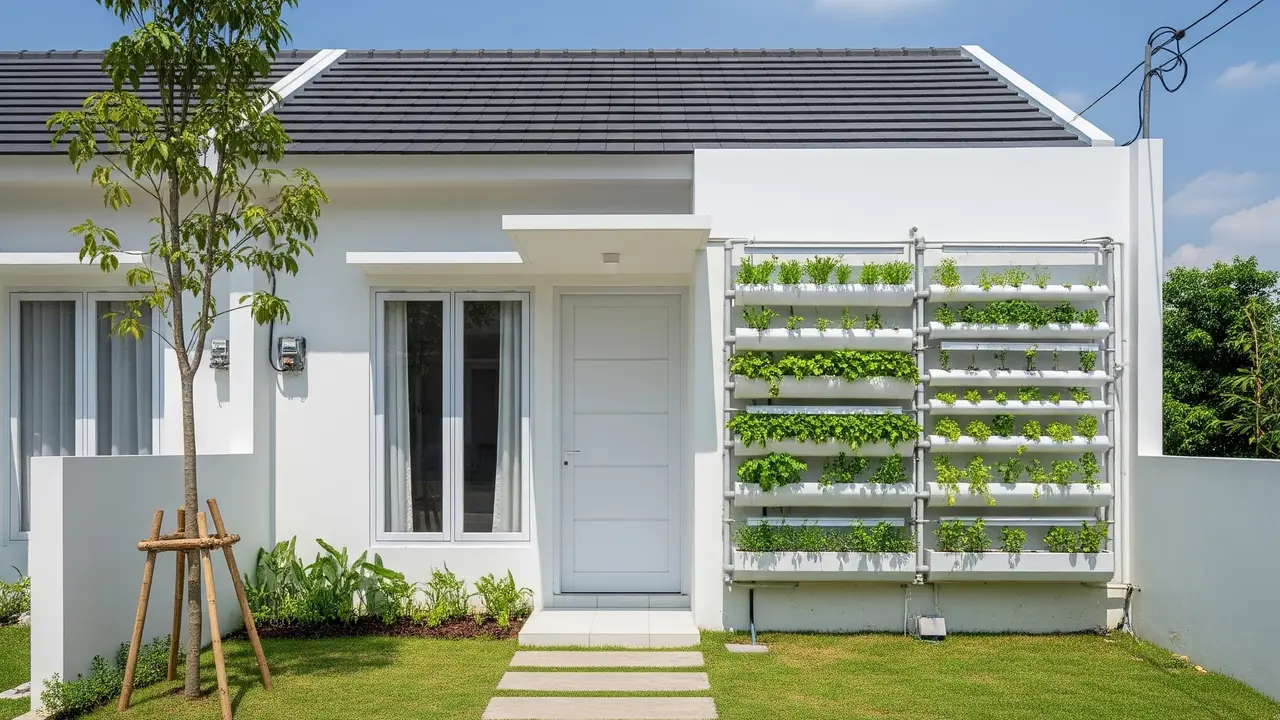 10 Desain Integrated Farming Minimalis yang Cocok untuk Rumah Type 36