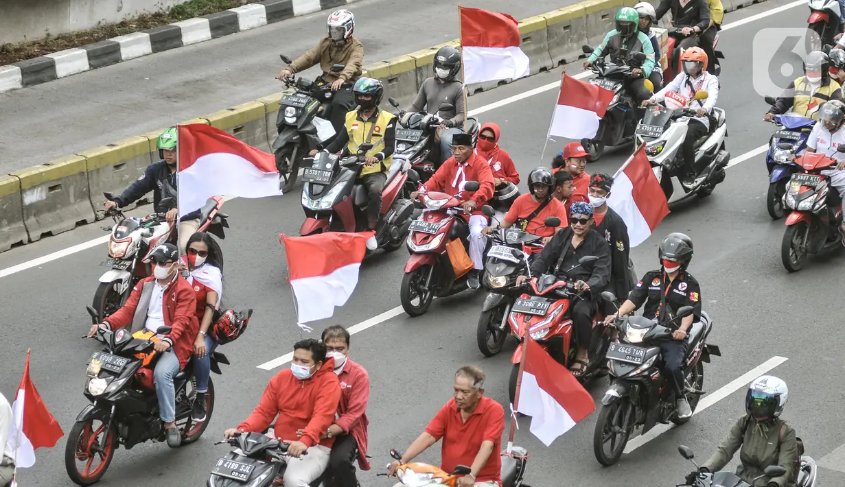 Kemeriahan Pawai Sambut Hari Kemerdekaan RI - Foto Liputan6.com