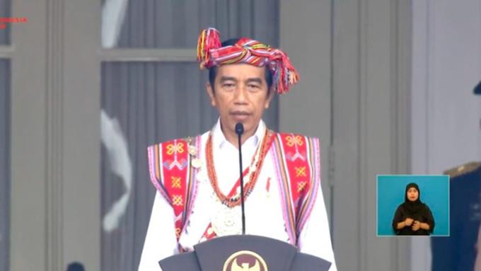 Makna Di Balik Baju Adat Ntt Yang Dikenakan Presiden Jokowi Pada Hut Ri