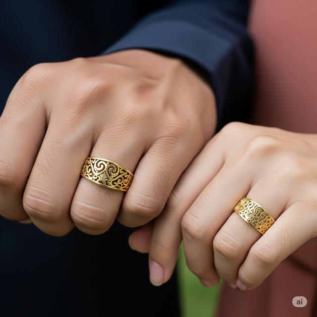 10 Model Cincin Couple Kekinian 2025, Simbol Cinta Abadi & Komitmen