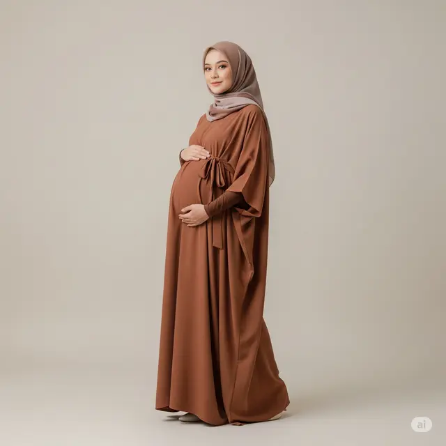 10 Outfit Ibu Hamil Hijab Populer 2025, Paduan Gaya Modern dan Nyaman ...