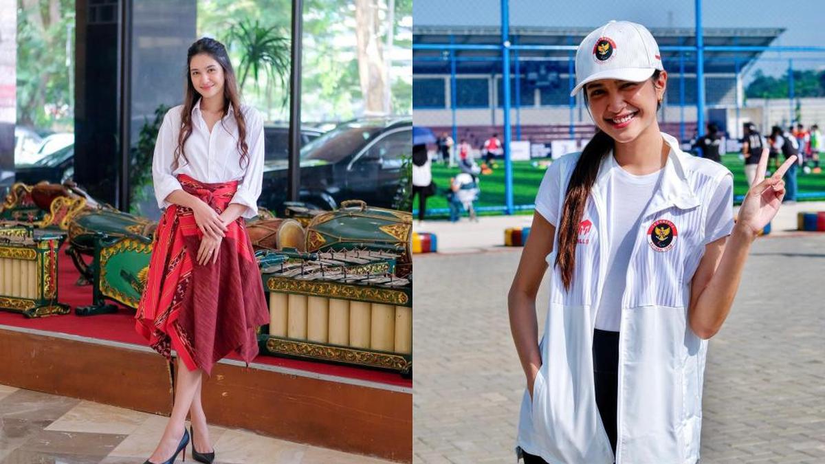 8 OOTD Kece Mikha Tambayong saat Bertugas jadi Staf Ahli Menpora