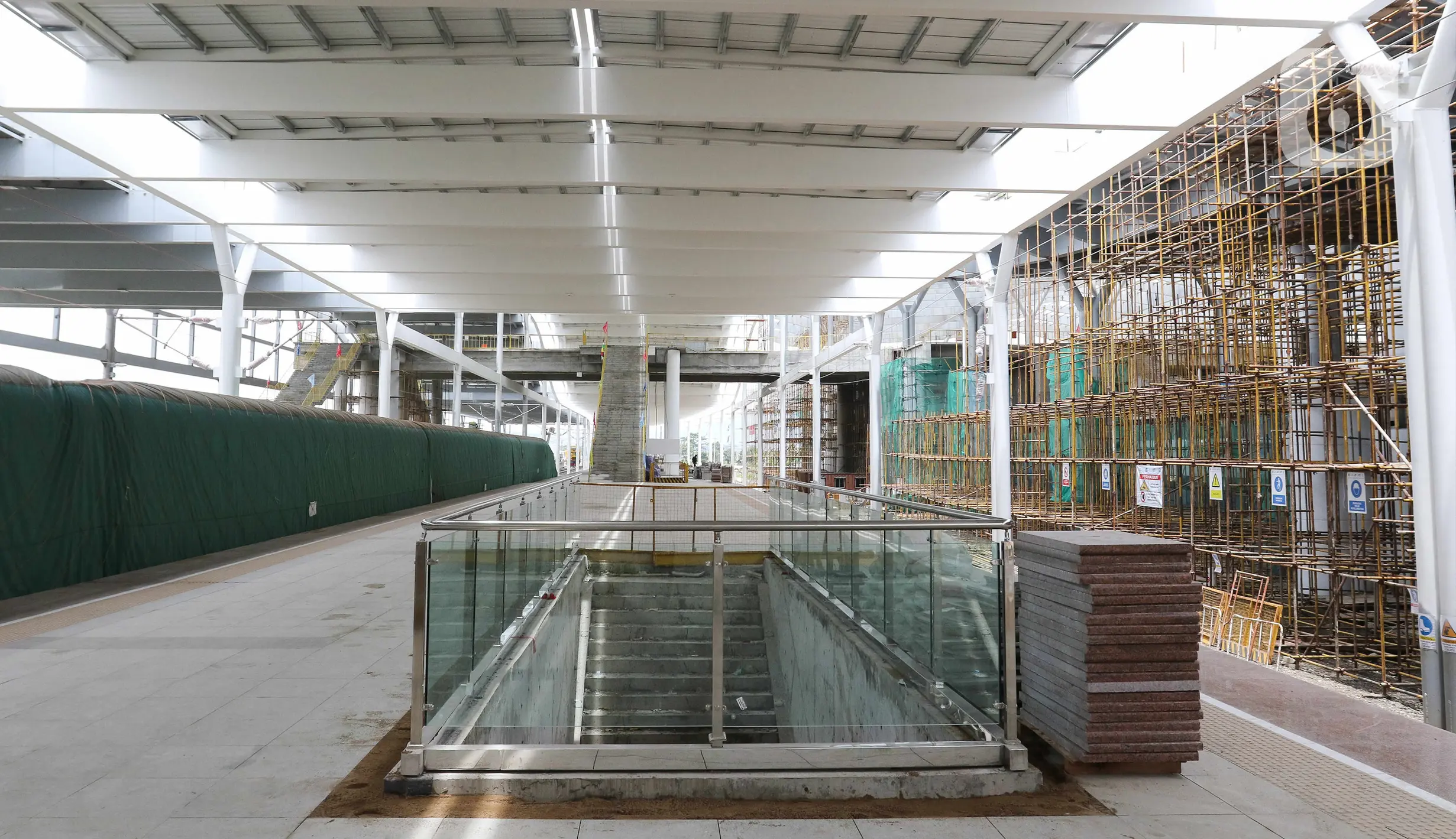 Melihat Lebih Dekat Stasiun Kereta Cepat Jakarta-Bandung di Tegalluar ...