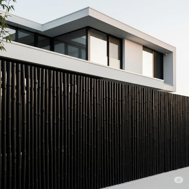 7 Model Pagar Rumah Sederhana Tapi Cantik dari Bambu untuk Hunian Modern