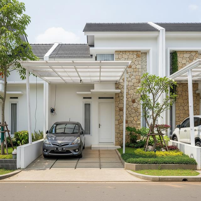 7 Desain Rumah di Cluster Kecil Ada Carport, Solusi Hunian Nyaman di ...