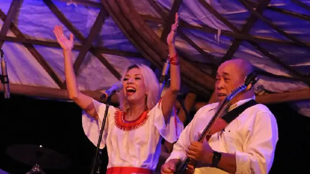 Syaharani Sukses Getarkan Panggung Banyuwangi - ShowBiz Liputan6.com