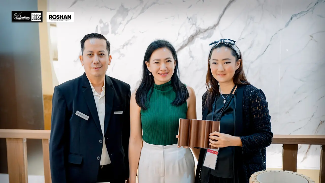 Valentino Gress dan Roshan Berkolaborasi Hadir Dalam Inovasi Terbaru Untuk Interior dan Exterior ...