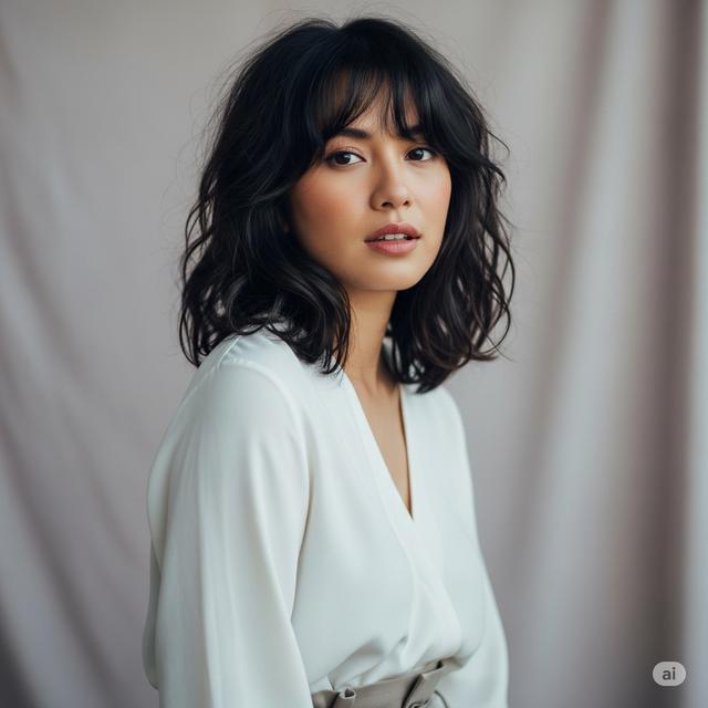 7 Potongan Shaggy Layer Pendek untuk Rambut Tipis, Tampil Awet Muda ...