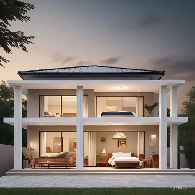 10 Gambar Rumah yang Bagus Bertingkat Minimalis 2025: Elegan ...