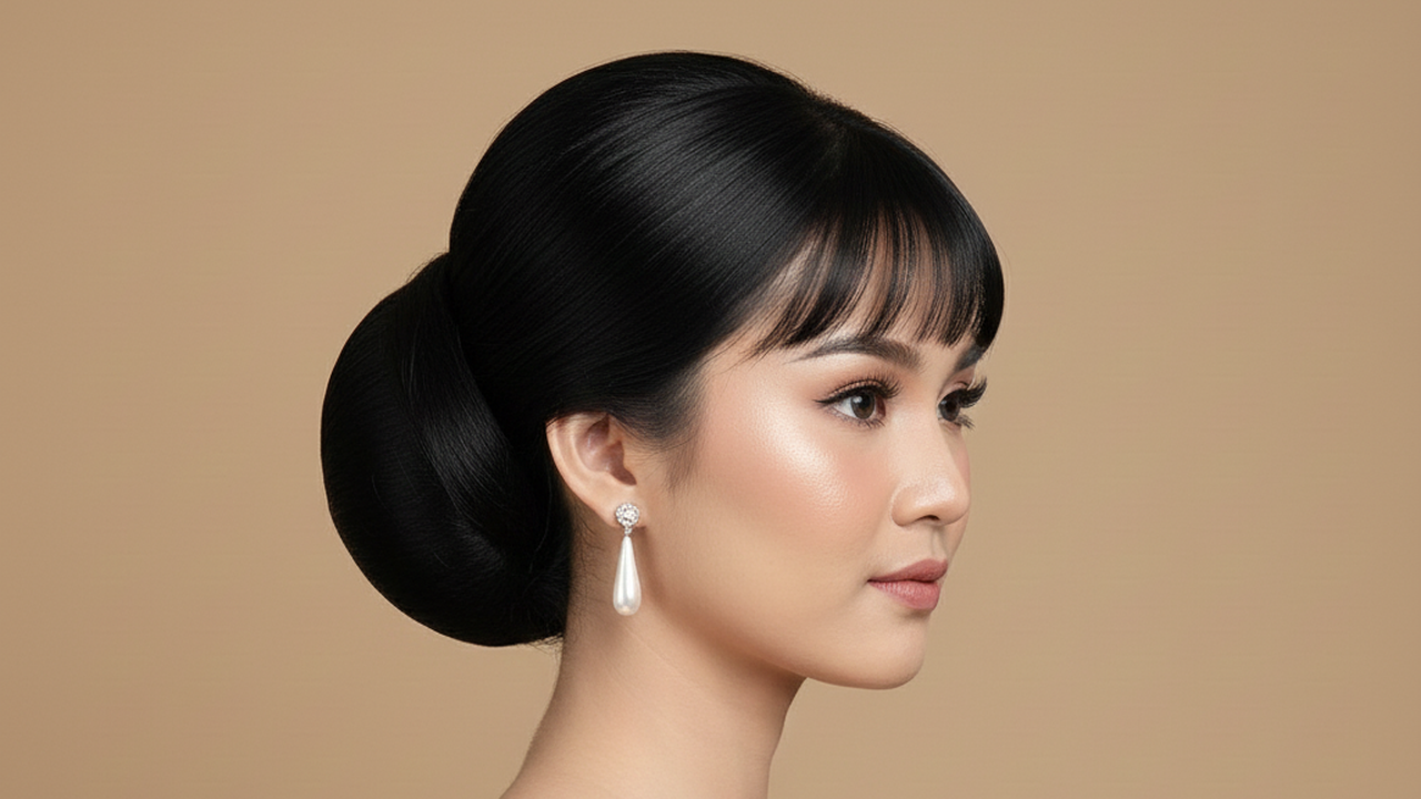 7 Model Rambut Cepol untuk Kondangan, Pilihan Elegan dan Praktis Memukau
