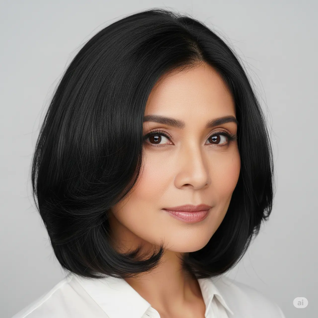 11 Gaya Rambut Anti Tua untuk Wanita Usia 40-50 Tahun, Pancarkan Aura Muda - Hot Liputan6.com