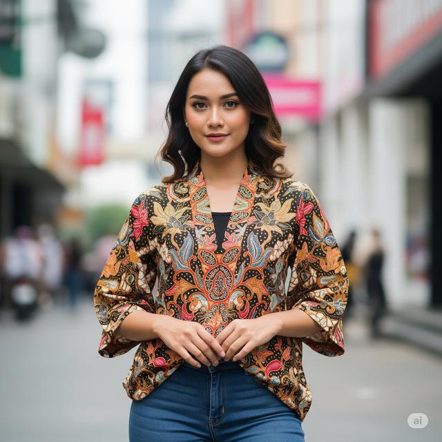 10 Model Batik Blus Wanita Muda Kekinian 2025, Tampil Menawan di Setiap ...