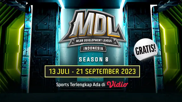 Jadwal dan Live Streaming MDL ID 2023 Season 8 Pekan Ketiga 31 Juli sampai 7 Agustus di Vidio ...