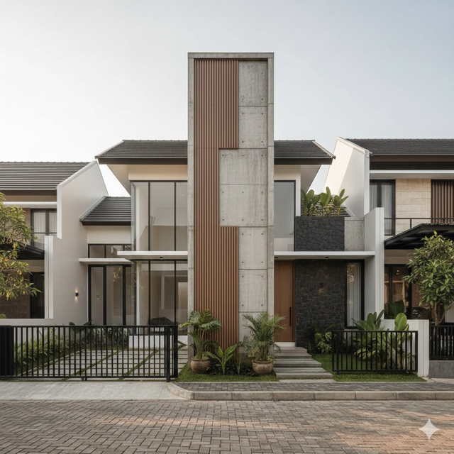 8 Desain Toren di Depan Rumah Minimalis yang Rapi dan Tidak Mengganggu ...