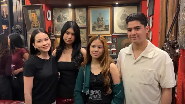 6 Potret Almira Yudhoyono dan Safeea Ahmad dalam Satu Frame, Mirip Banget? - ShowBiz Liputan6.com