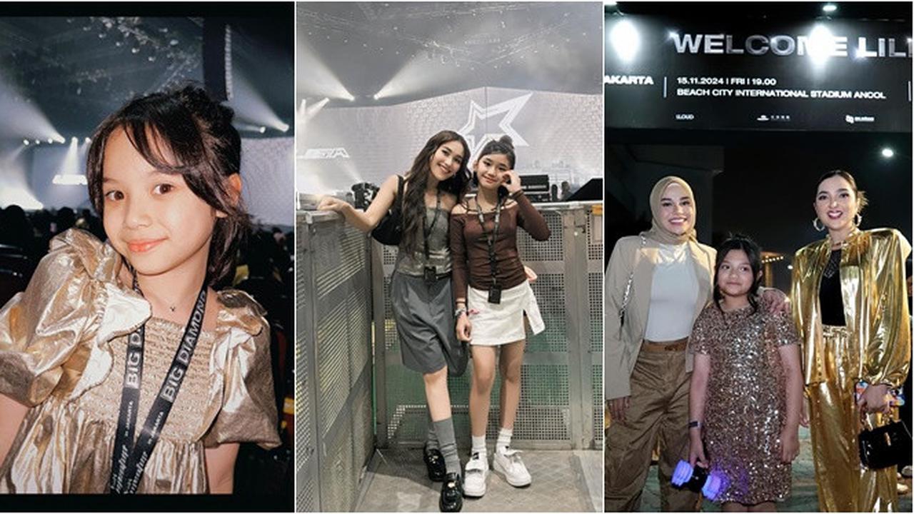 7 Artis Nonton Fan Meetup Lisa di Jakarta, Bilqis Anak Ayu Ting Ting ...
