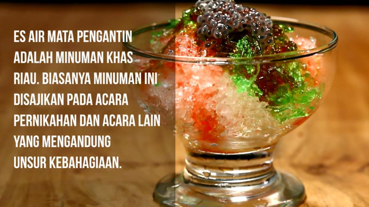 Resep Es Air Mata Pengantin, Menu Berbuka Puasa yang Manis dan Segar - Islami Liputan6.com