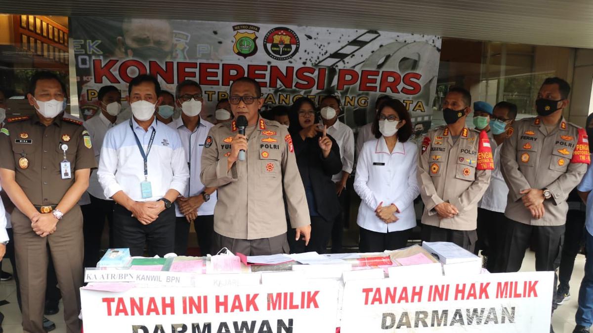 Dua Mafia Tanah di Kota Tangerang Diringkus Polisi, Satu Pengacara Buron