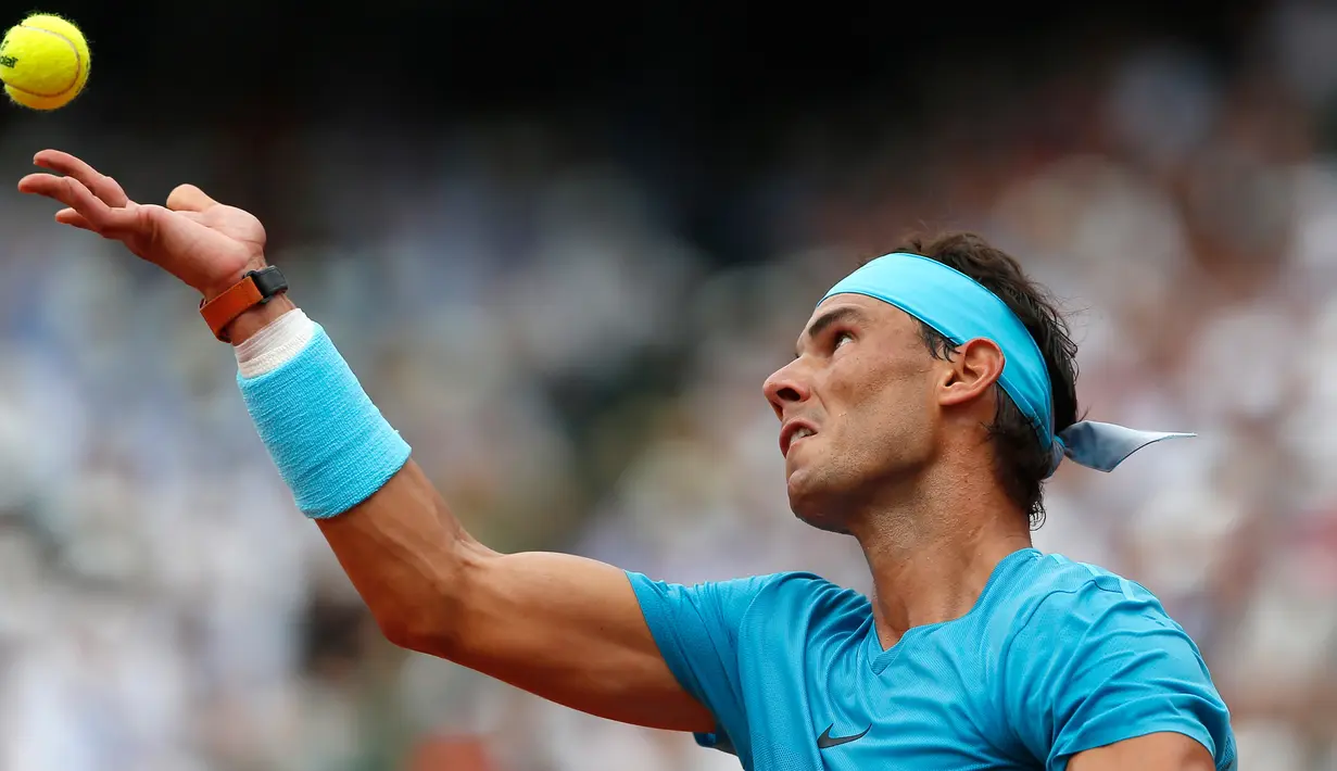 FOTO: Rafael Nadal Rengkuh Gelar ke-11 Prancis Terbuka - Foto Liputan6.com