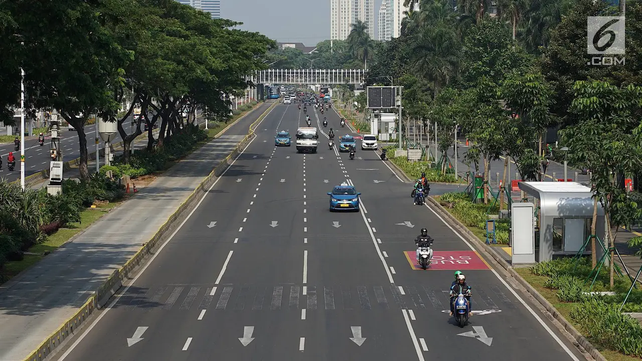 Catat, Ini Rekayasa Lalin di Sudirman-Thamrin Saat Car Free Night - News Liputan6.com