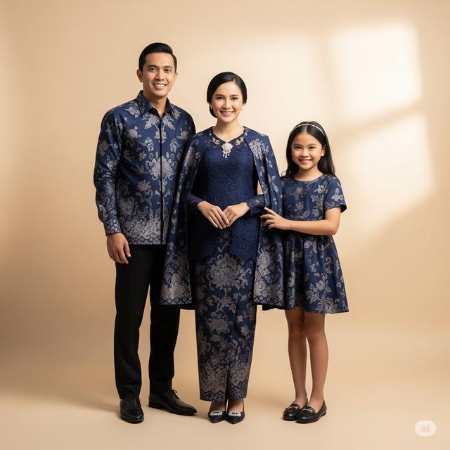 7 Model Baju Batik Pesta Keluarga yang Elegan dan Serasi untuk Berbagai ...