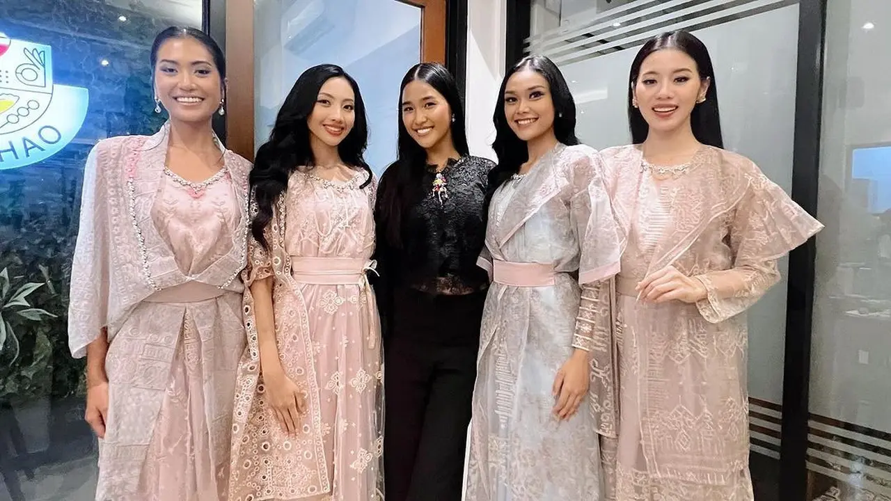 Potret Bukber Alumni Puteri Indonesia, Tampilan Rahma Landy yang Cantik ...