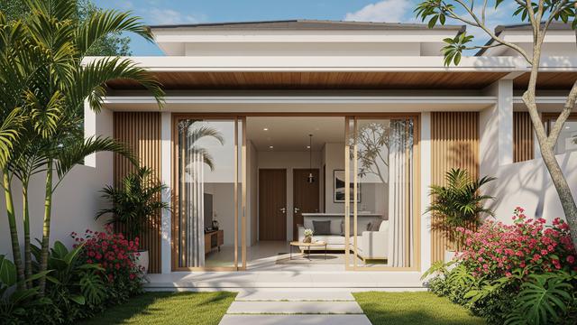 7 Model Rumah Kecil dengan Halaman Menyatu ke Ruang Tamu, Ciptakan ...