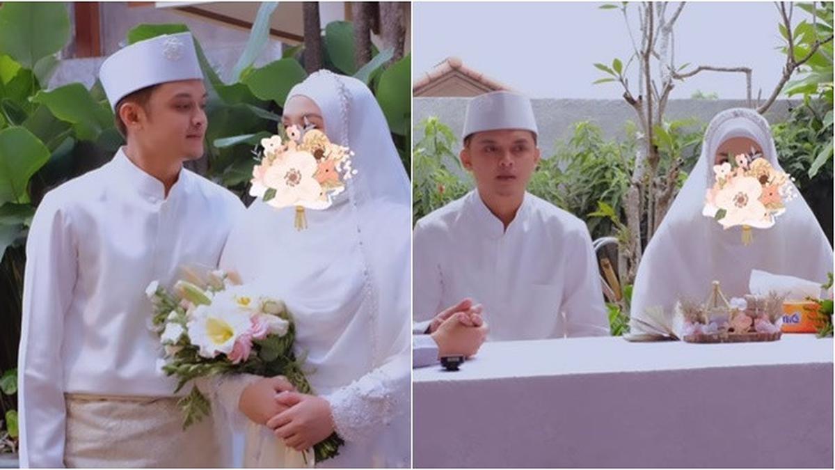 6 Potret Pernikahan Dodi Hidayatullah Eks ADAM, Masih Rahasiakan Wajah ...