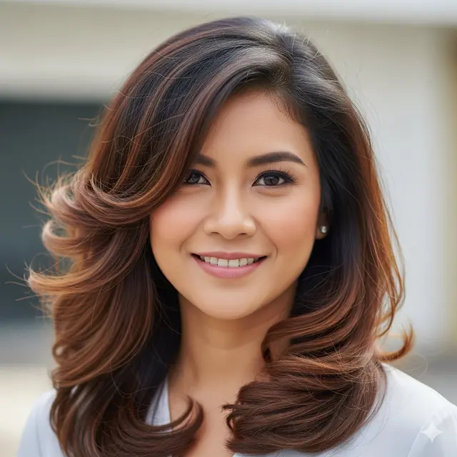 15 Model Rambut Ikal Natural untuk Ibu-Ibu Simpel, Elegan, dan Mudah ...