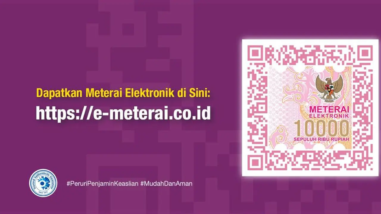 Mana Lebih Dulu, Bubuhkan Meterai Elektronik atau Tanda Tangan Digital ...