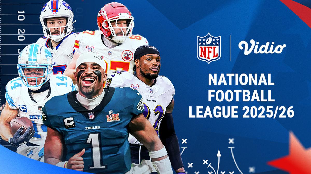 Link Live Streaming NFL 2025/2026 Eksklusif Hanya di Vidio