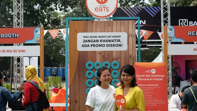 Intip Keseruan Booth Traveloka Eats di ON OFF Festival 2019 - Lifestyle ...