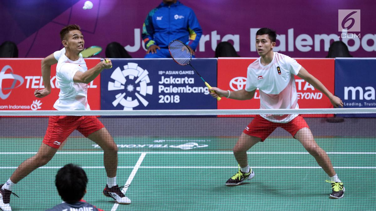 Fajar / Rian Percaya Diri Hadapi Pasangan Malaysia - Asian Games Bola.com