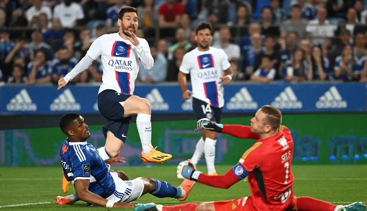 Foto: Lionel Messi Cetak Gol, PSG Pastikan Kunci Gelar Juara Liga Prancis 2022 / 2023 - Dunia ...