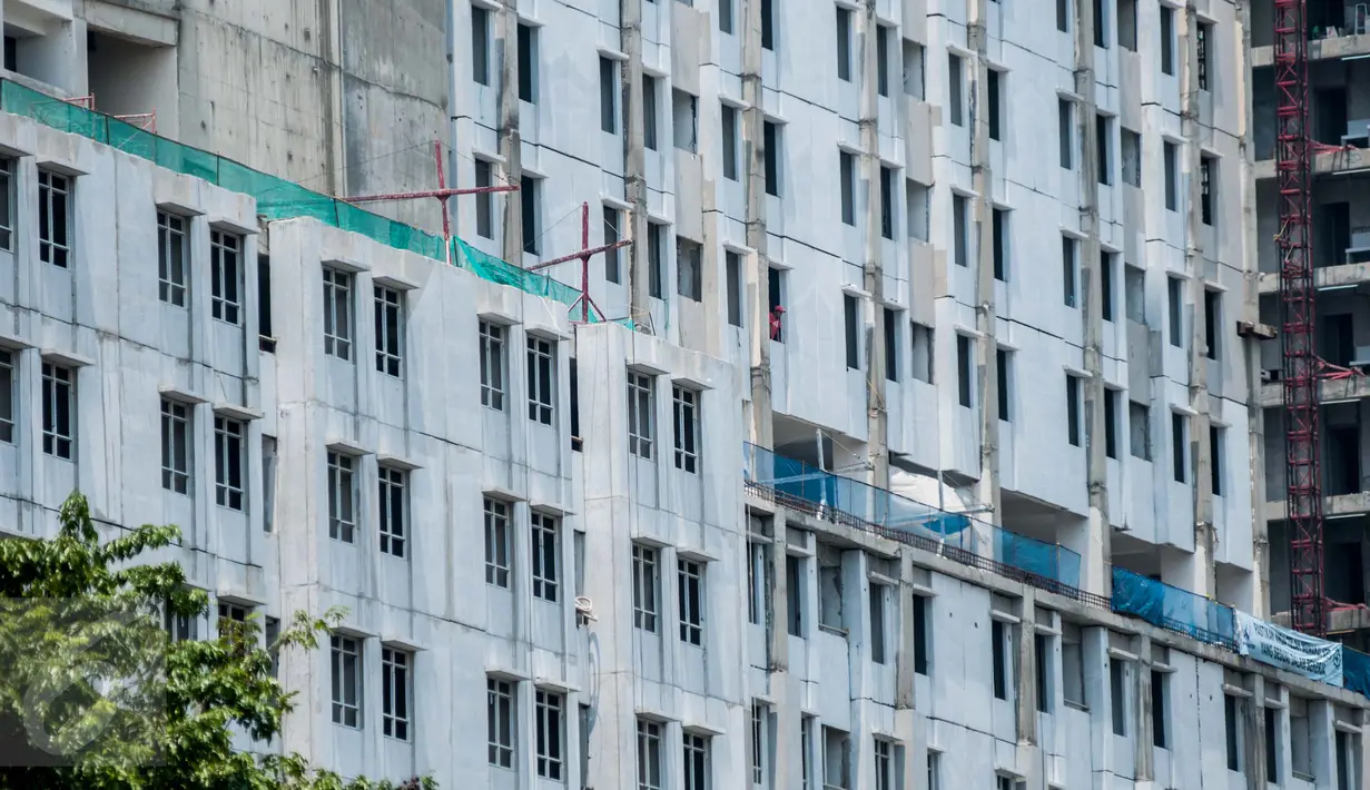 Pembangunan Wisma Atlet Kemayoran Dipercepat - Foto Liputan6.com