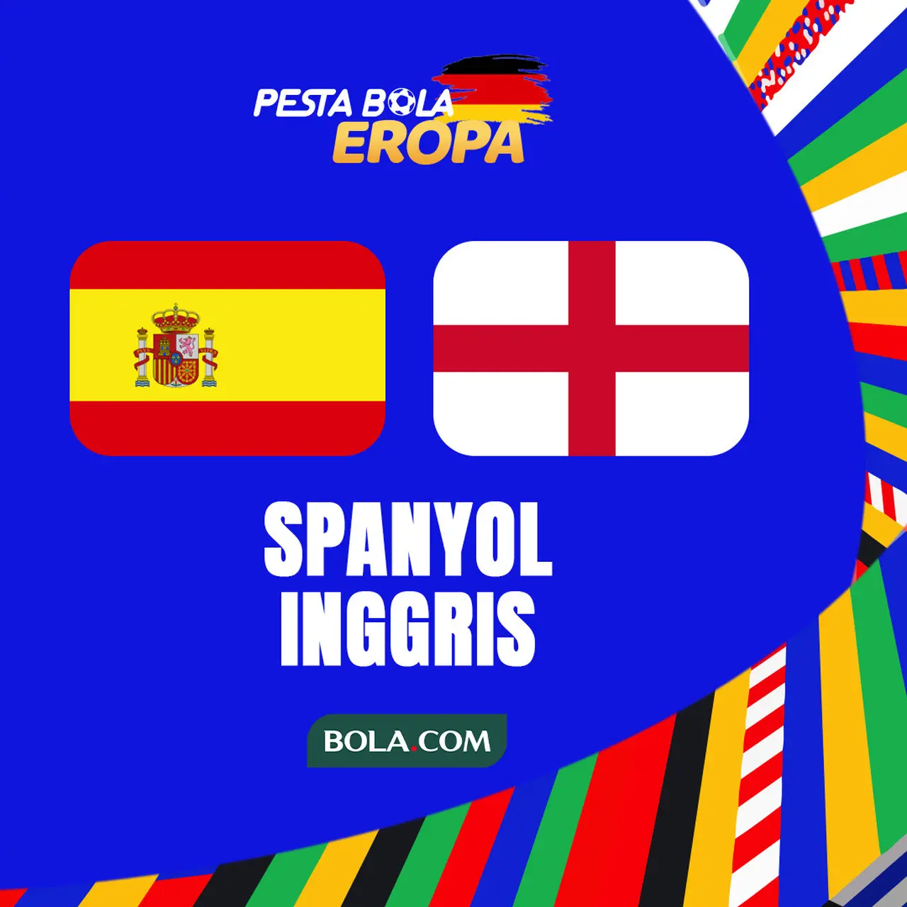 Link Live Streaming Spanyol Vs Inggris Di Final Euro 2024 Senin 15