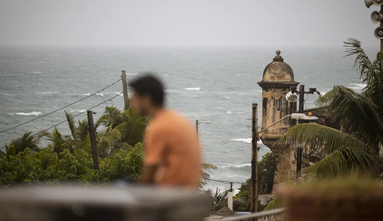 Puerto Rico Bersiap Menghadapi Badai Tropis Fiona - Foto Liputan6.com