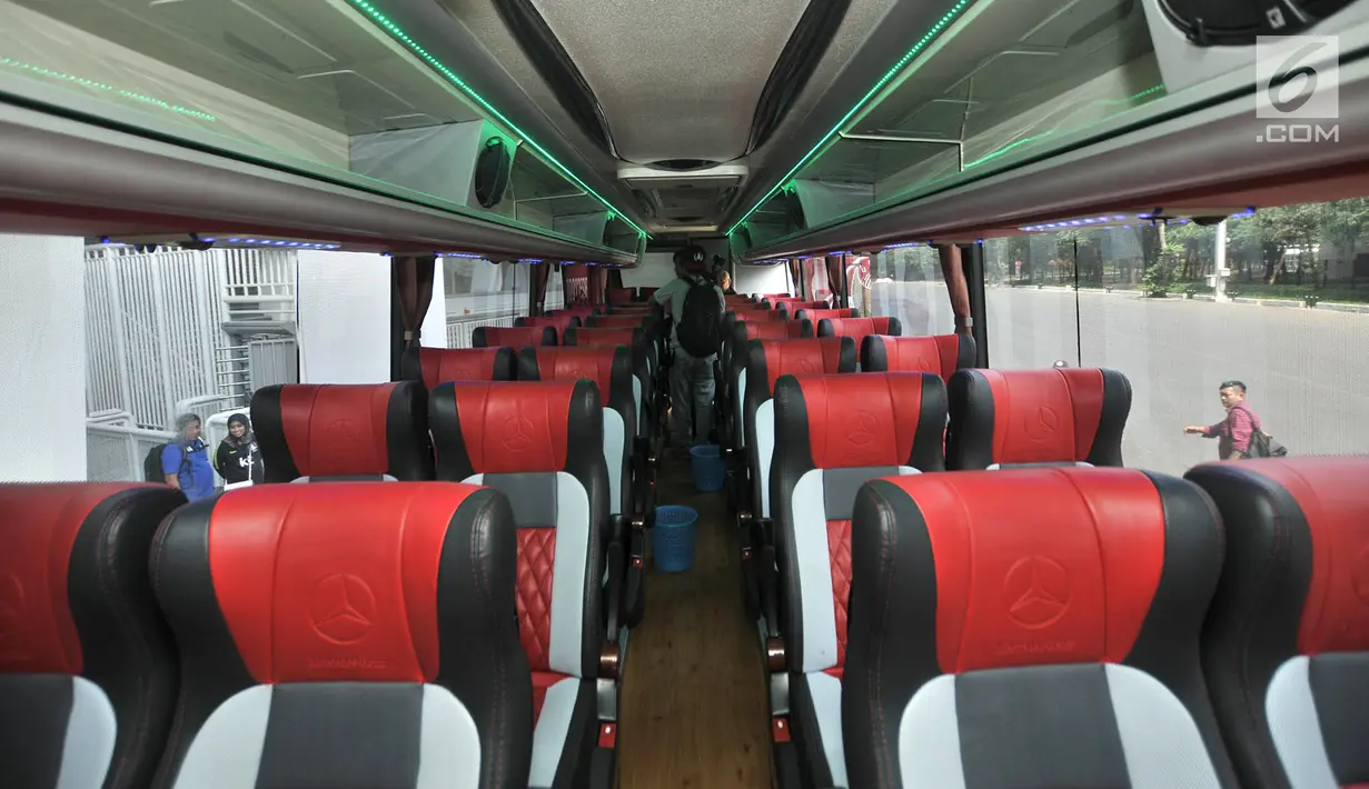 FOTO: Resmi Diluncurkan, Begini Wujud Bus Baru Timnas Indonesia - Foto ...
