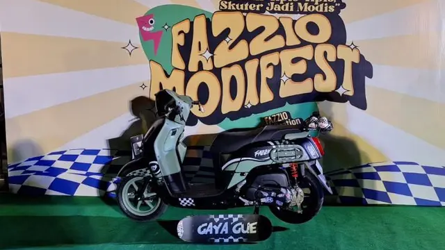 70 Modifikator Adu Kreasi di Yamaha Fazzio Modifest 2024 Seri Makassar ...
