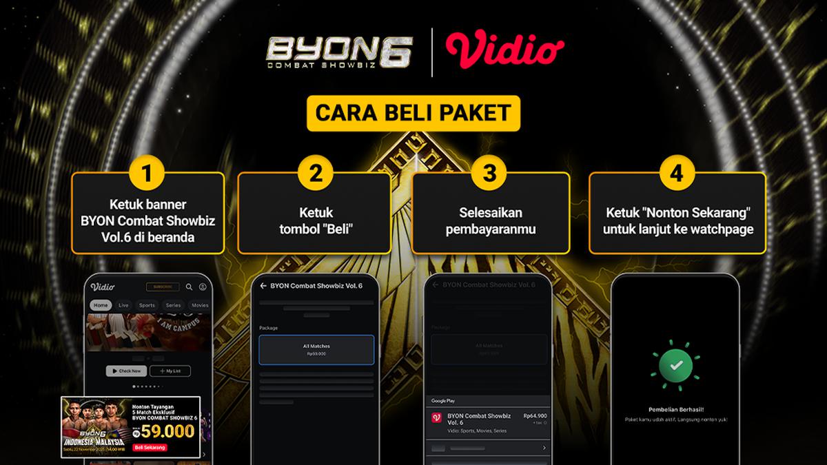 Cara Menyaksikan BYON Combat Showbiz 6 Secara Eksklusif Melalui PPV di ...