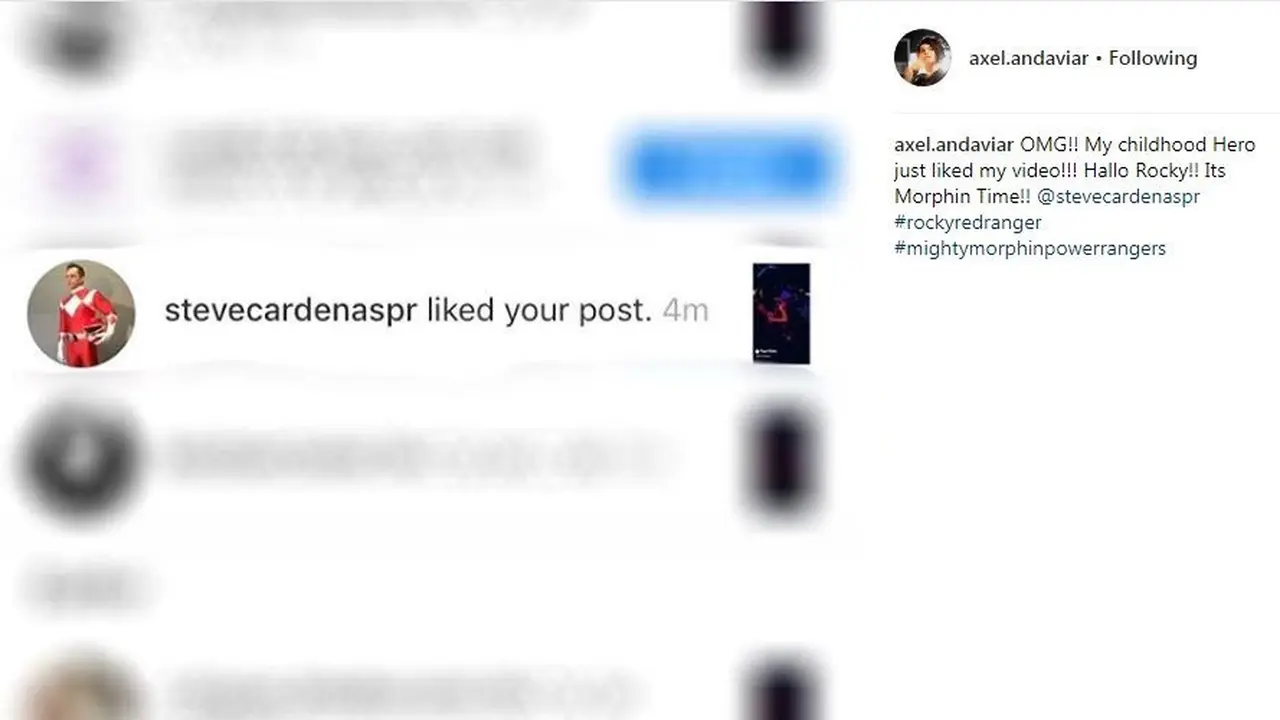 Videonya Disukai Bintang Power Rangers, Anak Ovy /rif Girang - ShowBiz ...