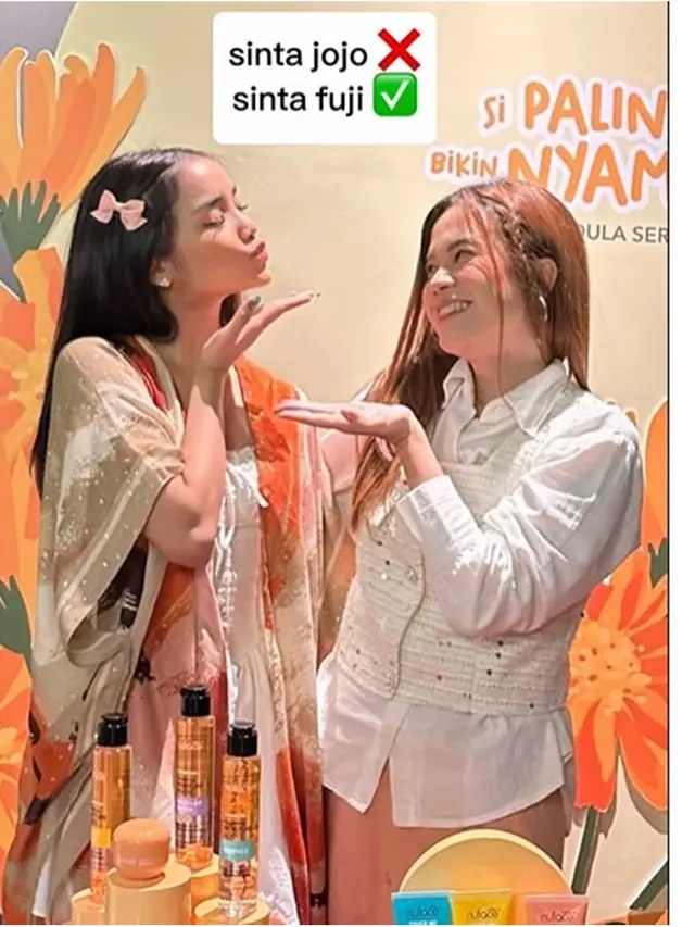 6 Potret Sinta Keong Racun Ajak Fuji Joget Video Lawasnya, Curi Perhatian - Hot Liputan6.com