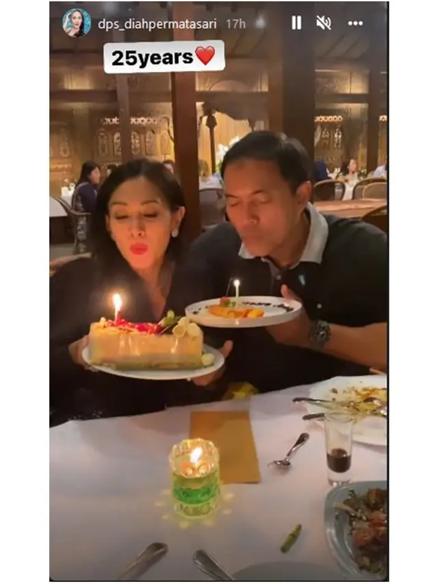 25 Tahun Bersama, Ini 6 Potret Transformasi Diah Permatasari dan Suami ...