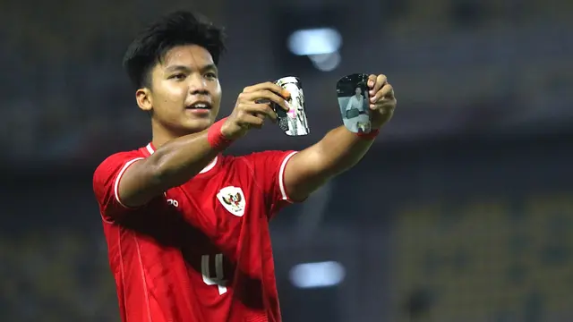 Kadek Arel Rayakan Gol untuk Timnas Indonesia U-19 ke Gawang Filipina ...